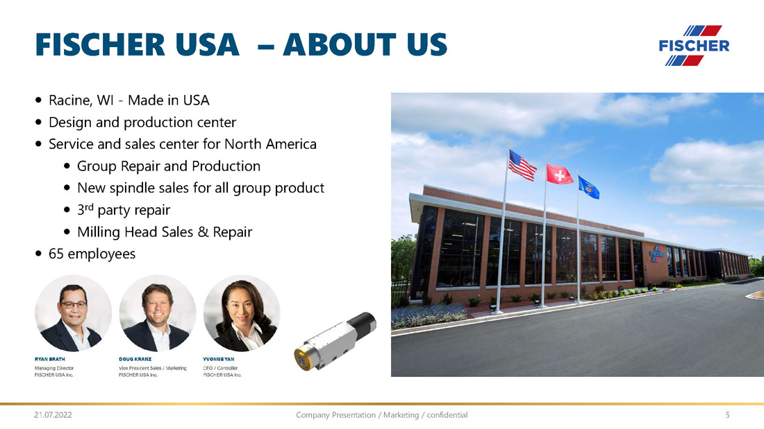 About FISCHER USA Products & Spindle Repair | FISCHER USA